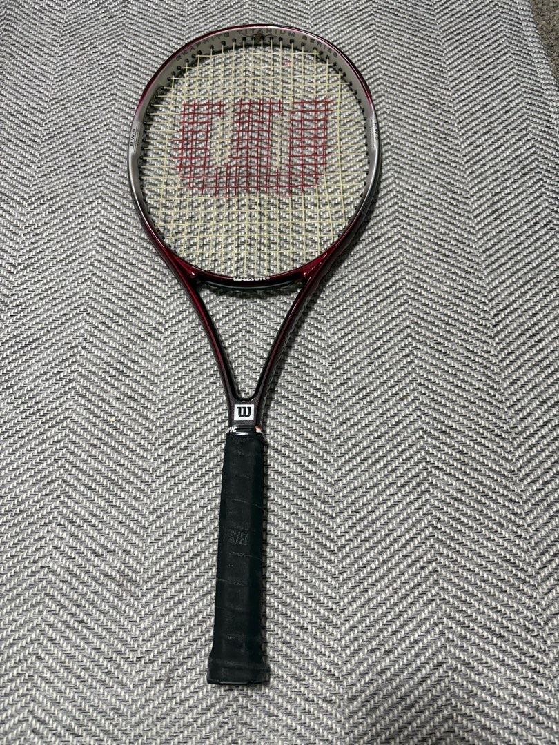 Wilson Titanium Pro Tennis Racket, Sports Equipment, Sports & Games ...
