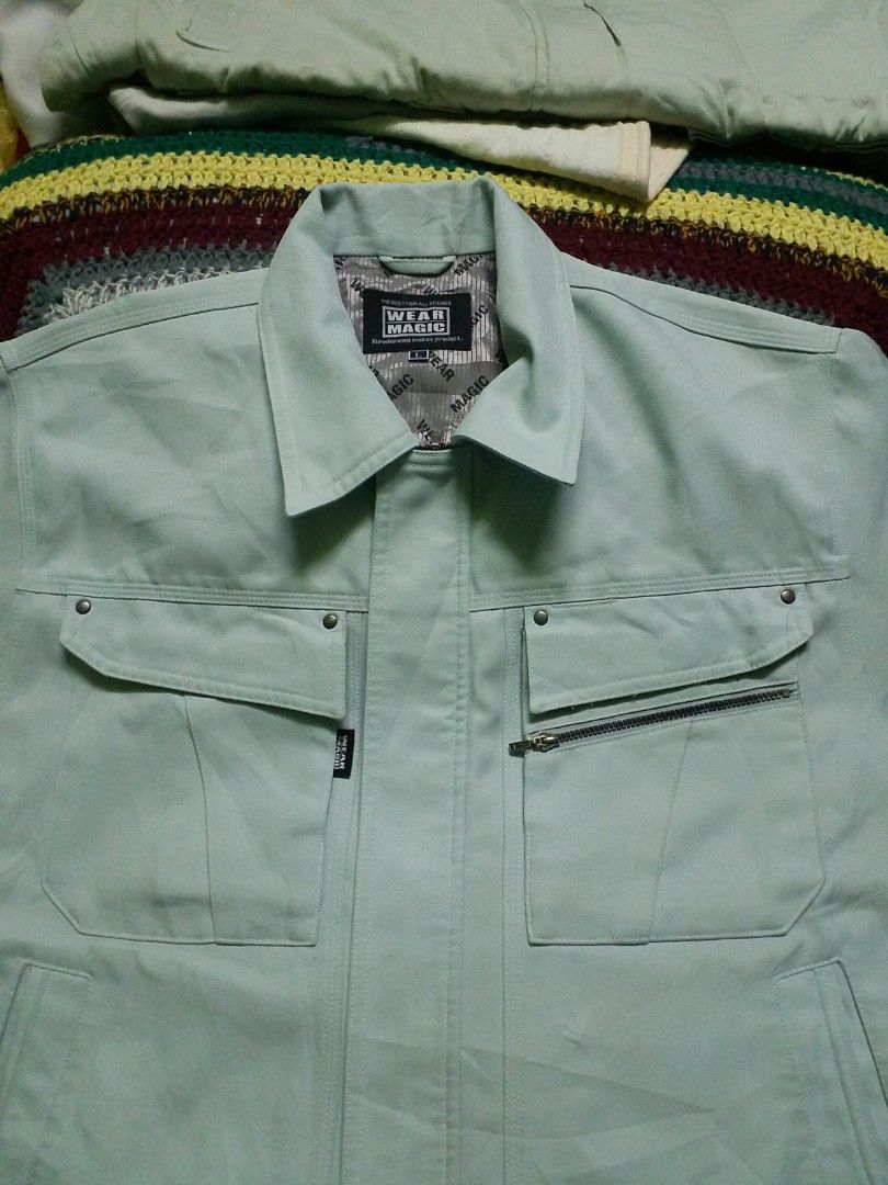 WORKWEAR LIGHT JACKET KAIN SINAR, Men's Fashion, Coats, Jackets and ...