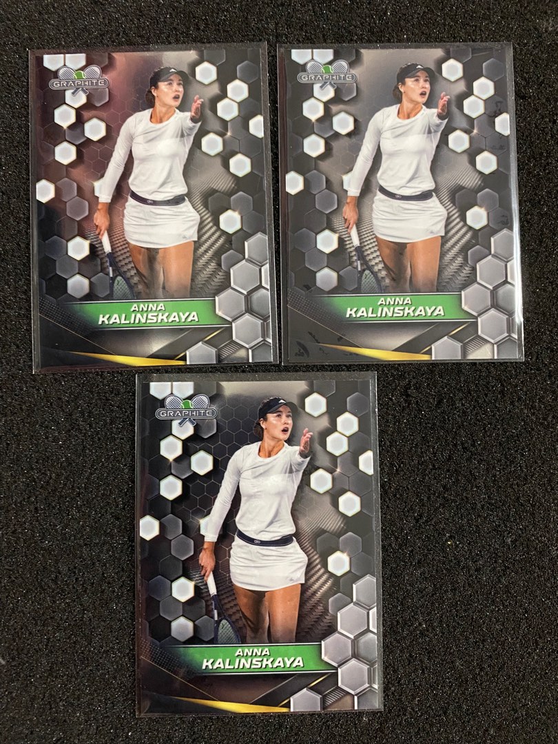 2024 Tennis Graphite: Anna Kalinskaya Card., Hobbies & Toys, Toys ...