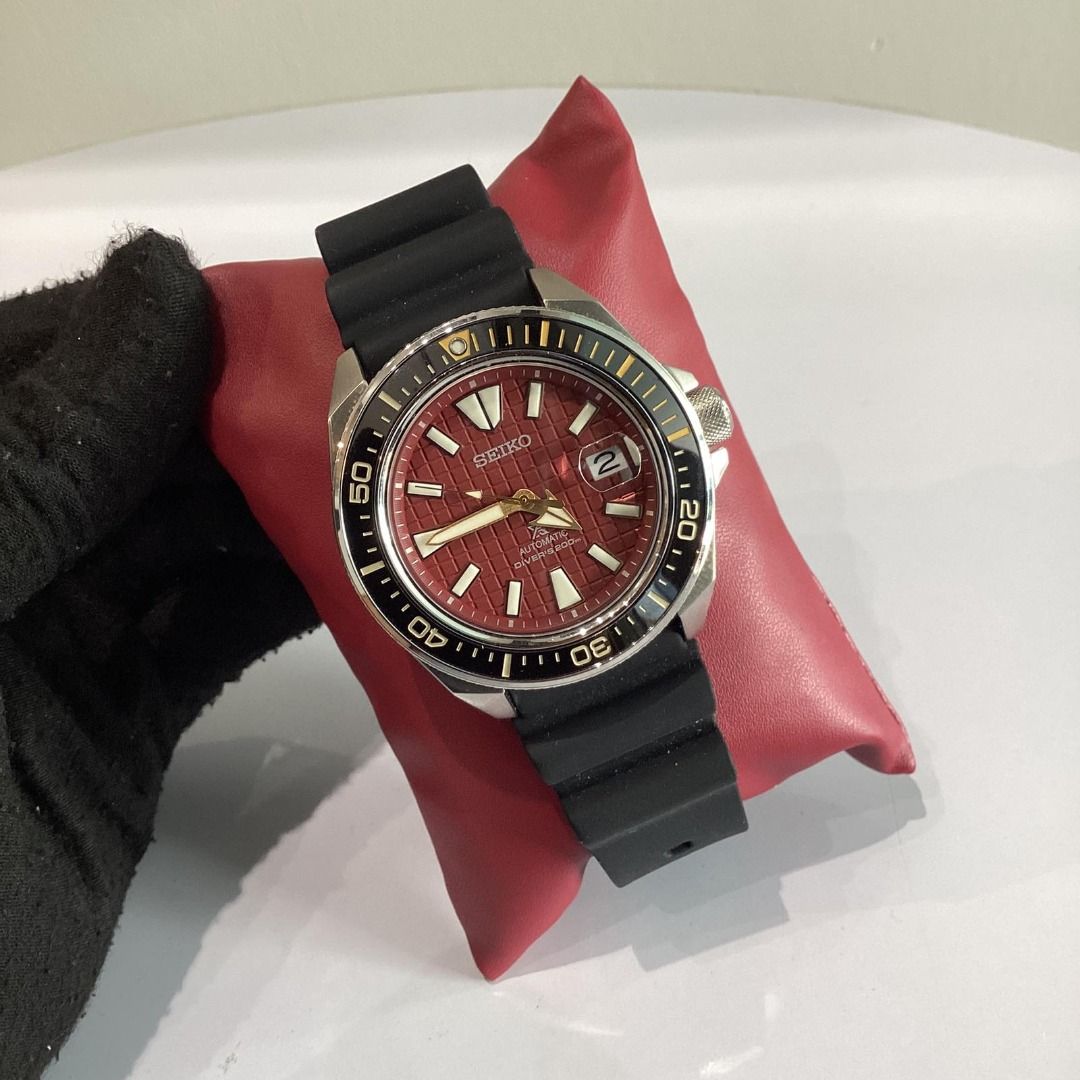 257003091 SEIKO WATCH LIMITED EDITION King Samurai Shu-Iro SRPH61K1, Luxury, Watches on Carousell