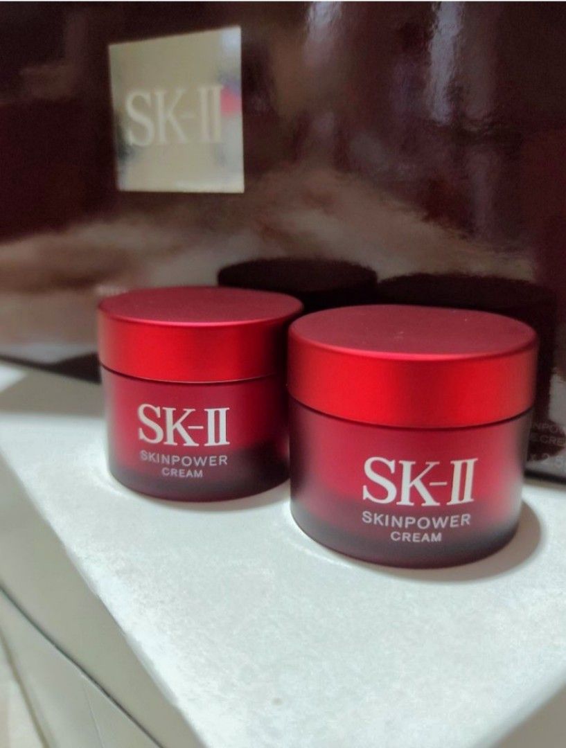 2 Buah SKII Skin Power Cream @15 gr (100% Ori), Kesehatan & Kecantikan ...