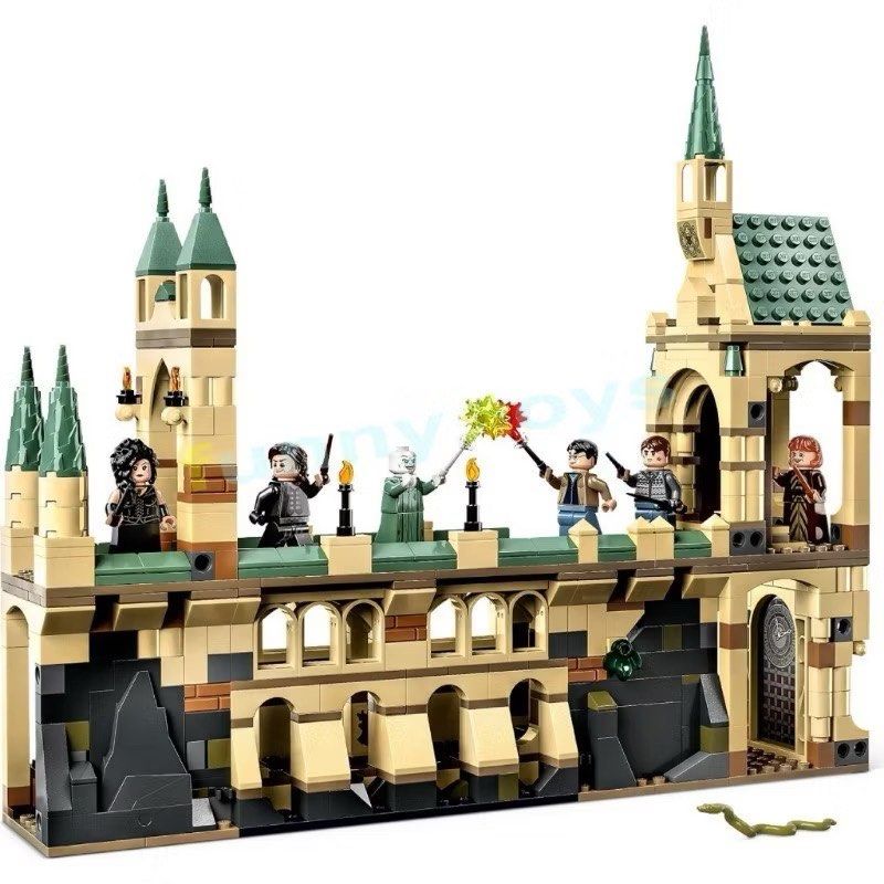 76415 The Battle of Hogwarts Building Blocks Movie Modular Bricks ...