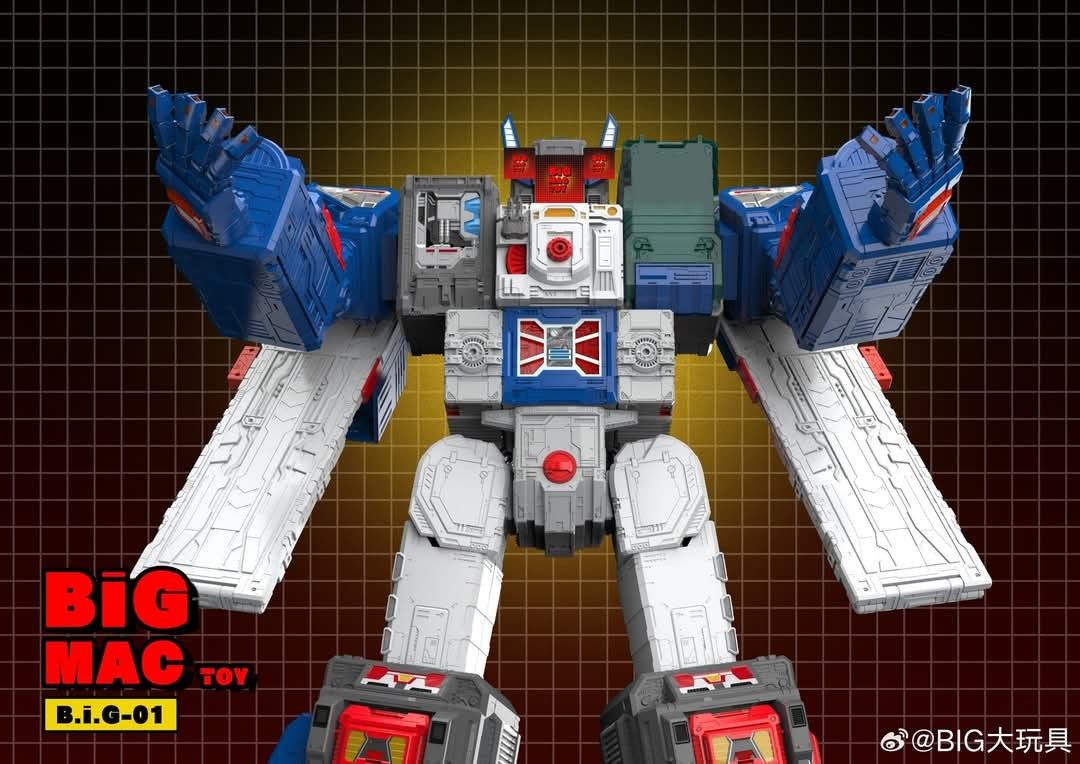 （接受預訂 無須訂金）全新品 76 cm Big Mac Toy BiG-01 福特巨人 Fortress Maximus 變形要塞 基地金剛 ...