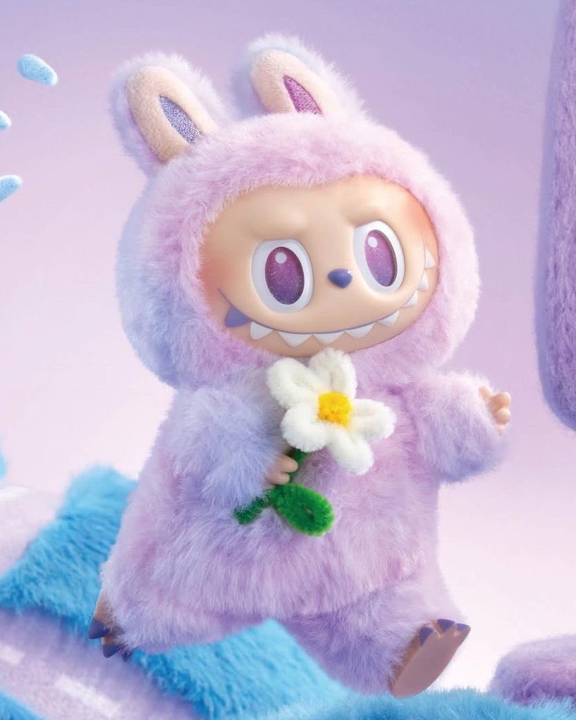 紫色 漸變 labubu 3.0 幸運 LUCK zimomo labubu 3代 前方高能 , 興趣及遊戲, 玩具 & 遊戲類 - Carousell