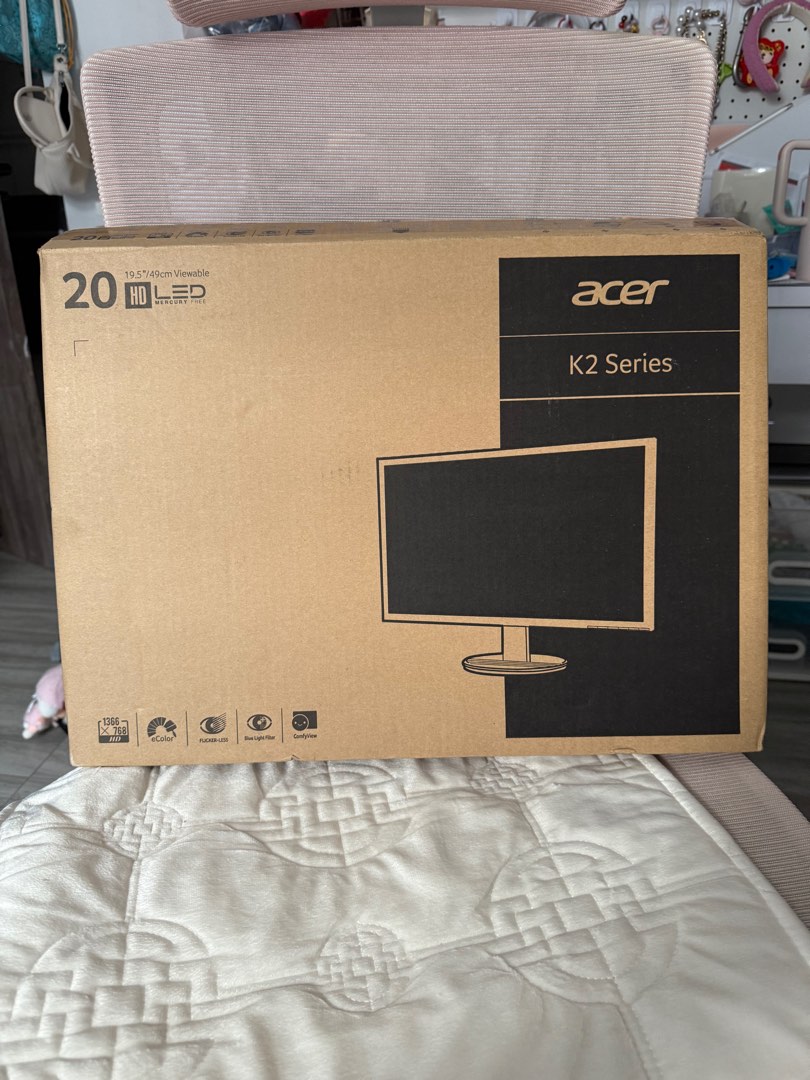 Acer Monitor 20inch, Computers & Tech, Desktops on Carousell