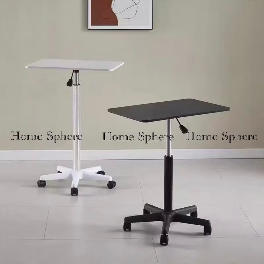 Adjustable Laptop Desk | Rolling Laptop Table | Height Adjustable ...