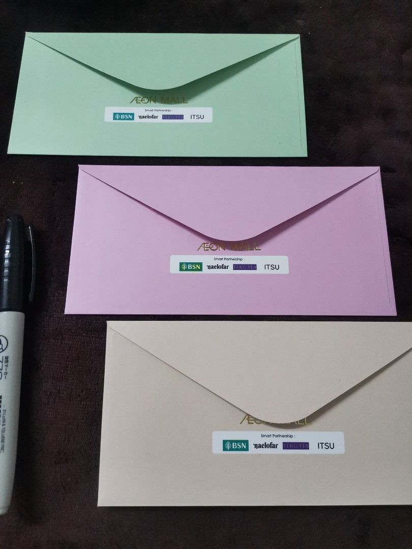 AEON MALL Sampul Duit Raya SDR 3 pcs in 1 Set, Hobbies & Toys ...