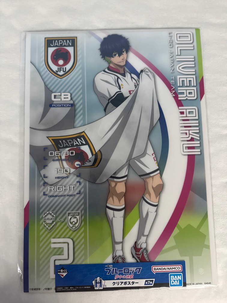 Aiku blue lock poster/ acrylic stands, Hobbies & Toys, Memorabilia ...