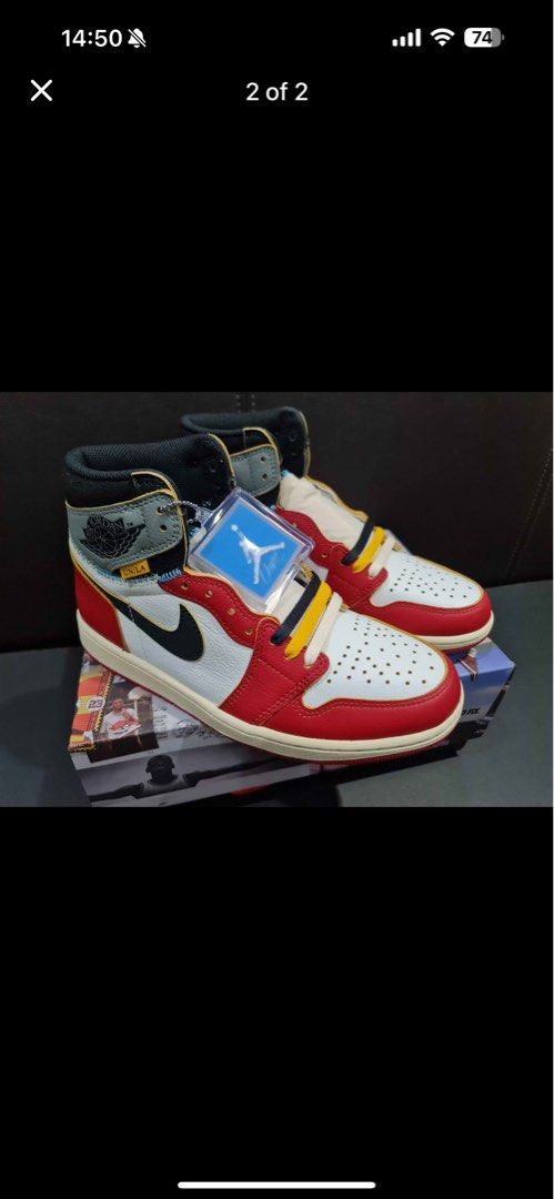 AJ High Retro Union x LA 2025, Men's Fashion, Footwear, Sneakers on ...