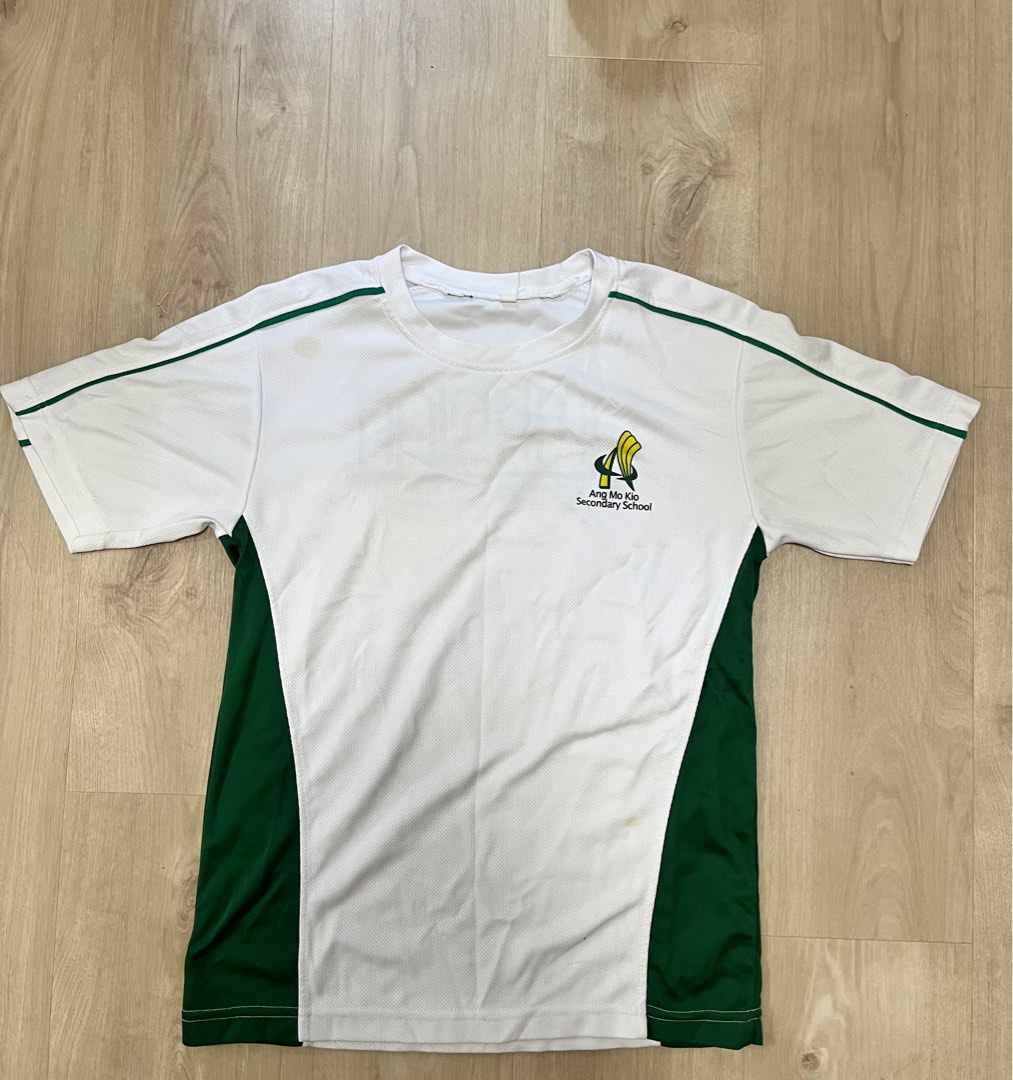 Ang Mo Kio Secondary School PE Shirt, Hobbies & Toys, Stationery ...