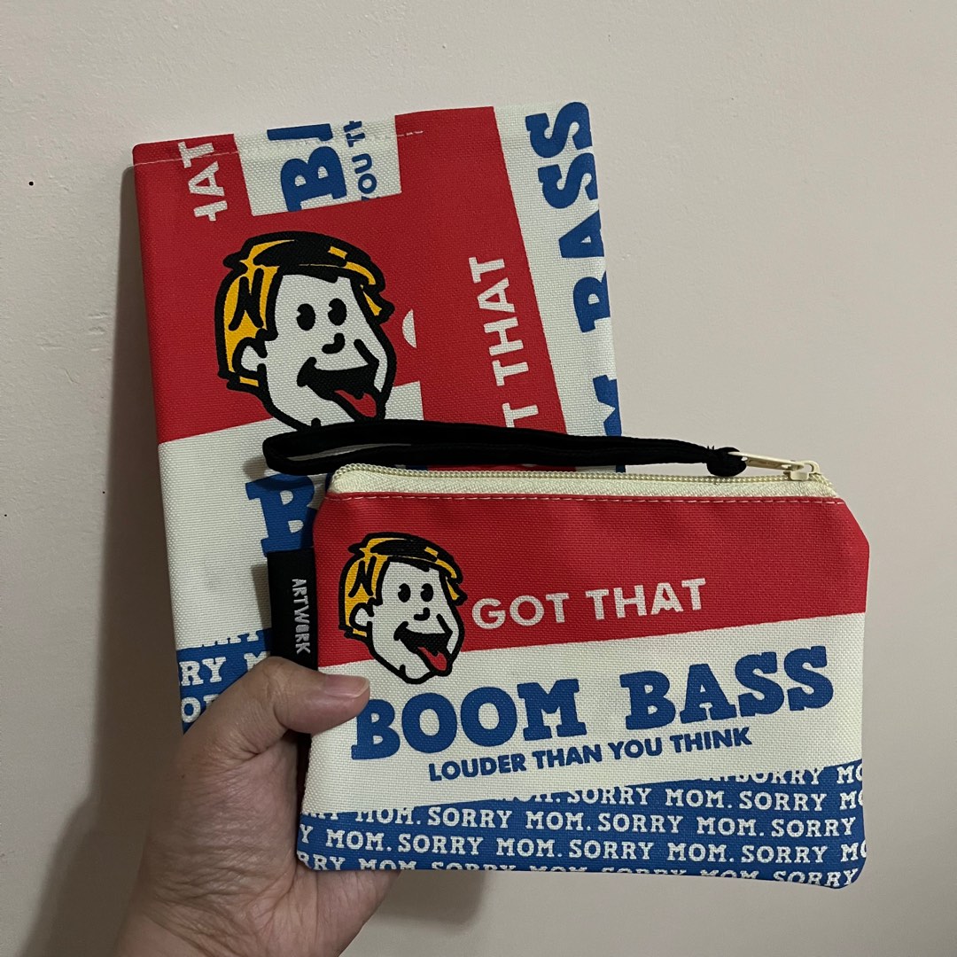 Artwork Got that Boom Bass Bazooka Gum Inspired Notebook and Coin Purse ...