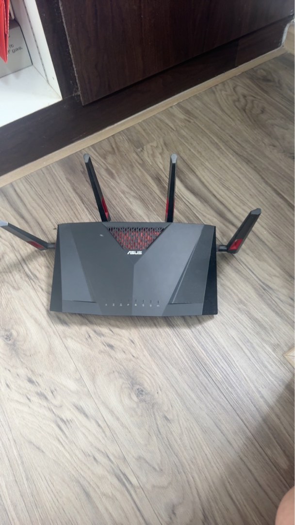 Faulty ASUS AC 3100 Router with power adapter and box, Computers & Tech ...