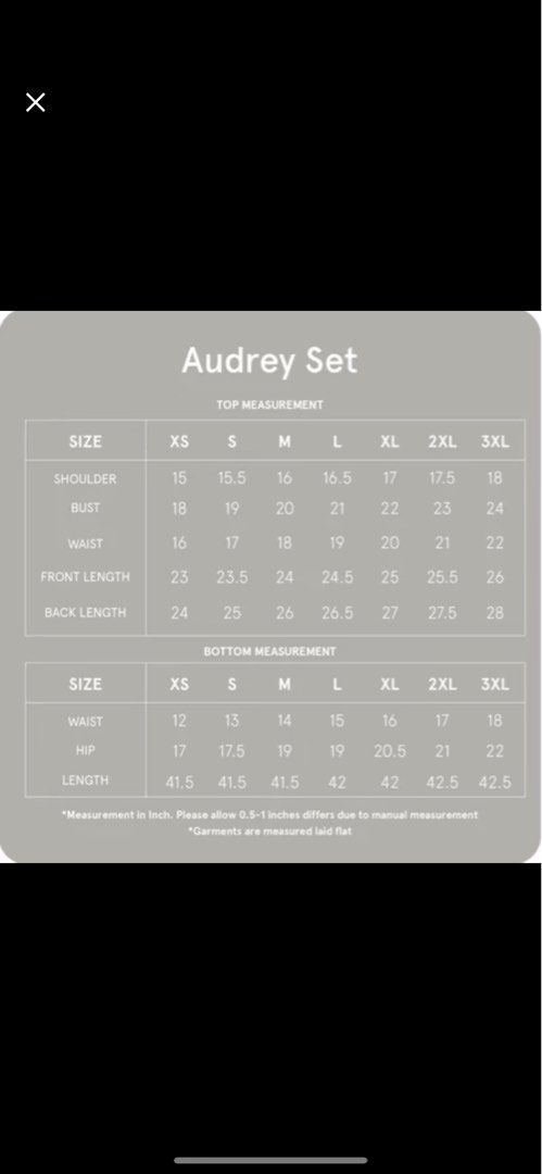 Audrey Set By Cakenis Womens Fashion Activewear On Carousell