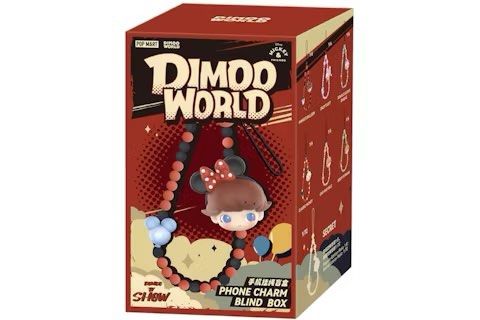 [AUTHENTIC] POPMART DIMOO WORLD x Disney Phone Charm Blind Box, Hobbies ...