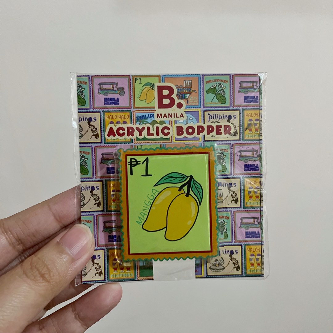 B. Manila Philippine Mango Stamp Pop Socket Phone Holder, Mobile Phones ...