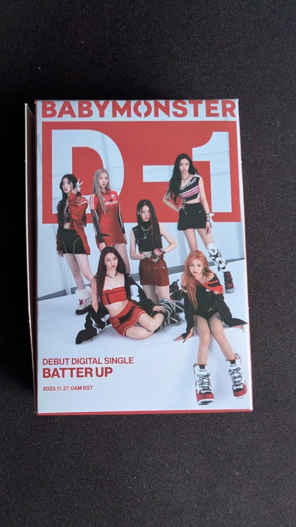 BABYMONSTER BATTER UP LOMO Card, Hobbies & Toys, Memorabilia ...