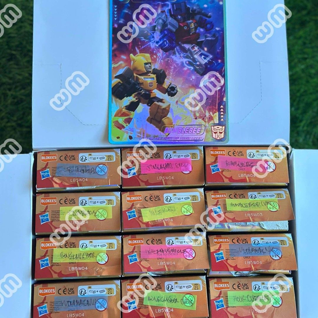 Blokees Transformers Defender Version 02 The Overthrow Whole Set Box ...