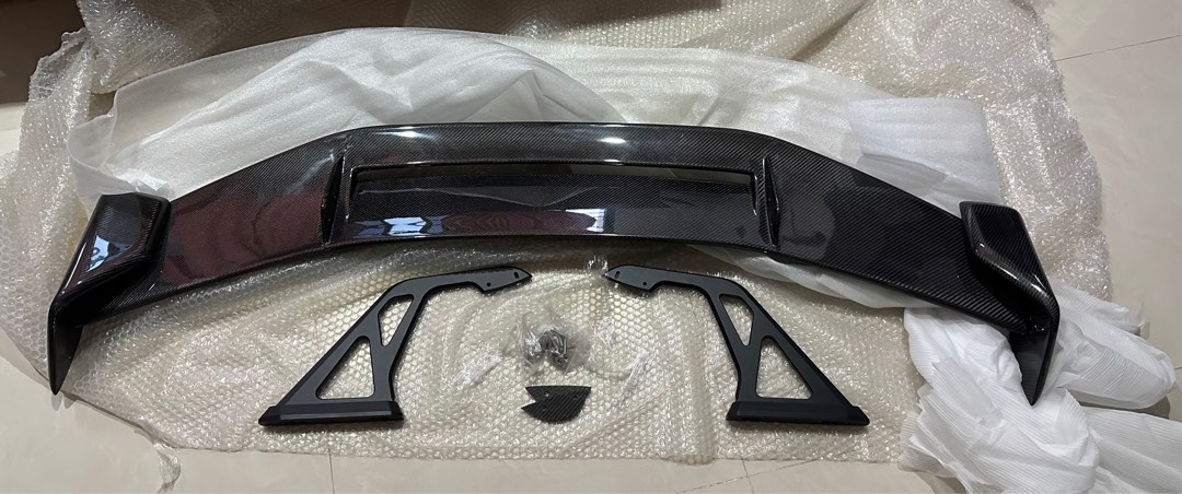 Adro design carbon fibre AT-R3 Spoiler / Gt Wing, Car Accessories ...