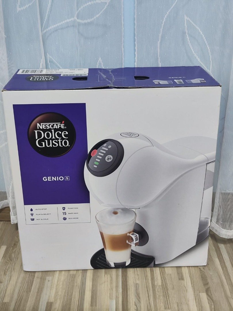 (BNIB) Nescafe Genio S Basic Coffee machine (white), TV & Home Appliances, Kitchen Appliances ...