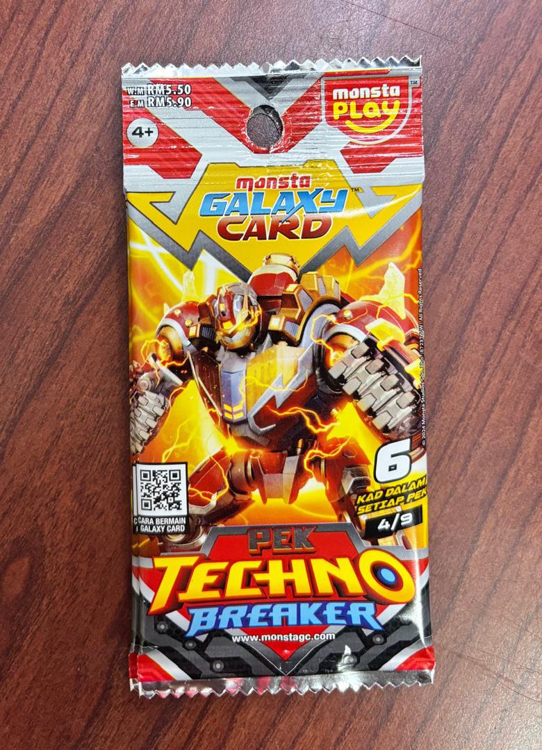 BOBOIBOY PEK TECHNO BREAKER MECHA GENTAR, Hobbies & Toys, Toys & Games ...