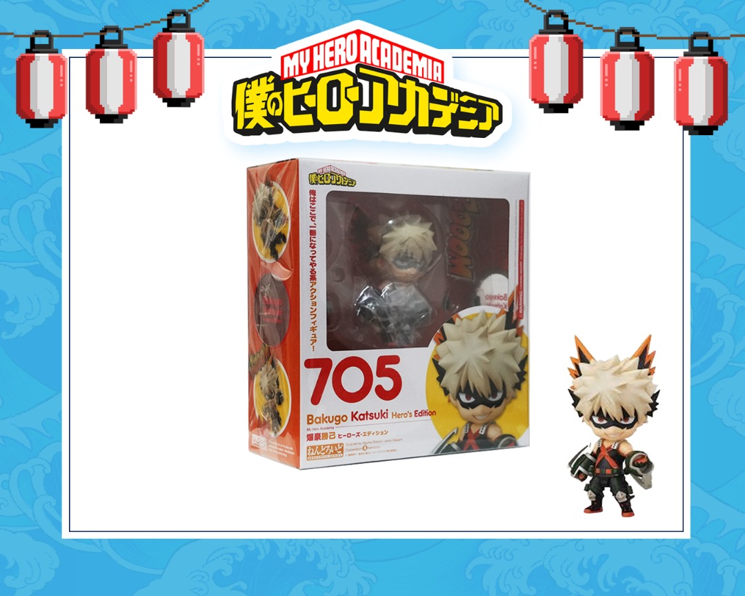 Katsuki Bakugo Nendoroid (705), Hobbies & Toys, Toys & Games on Carousell