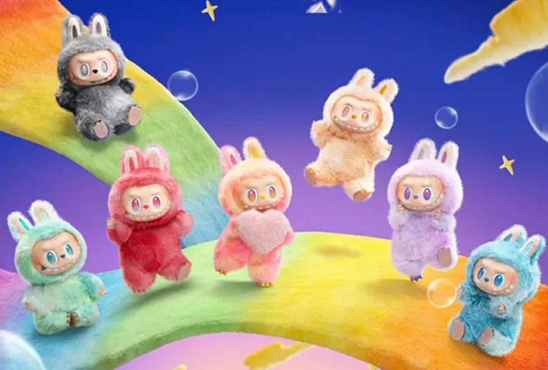 [BRAND NEW! POPMART] POPMART LABUBU THE MONSTERS V3 BIG INTO ENERGY VINYL FACE PLUSHIE STUFFED ...