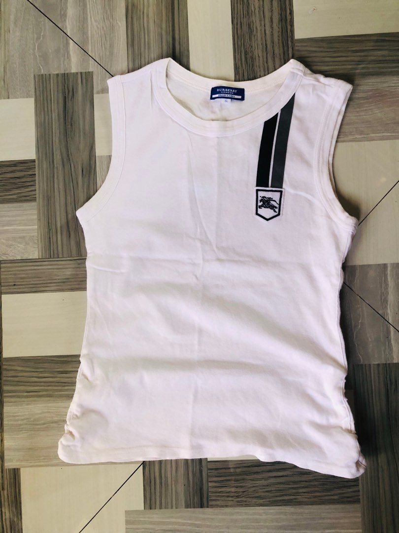 BURBERRY SANDO TOP, Luxury, Apparel on Carousell