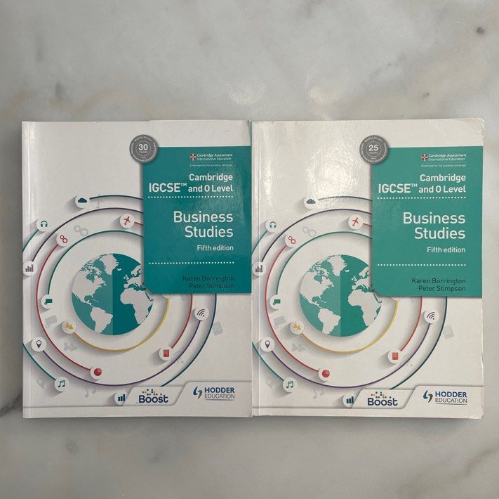 Cambridge IGCSE™ and O Level Business Studies Coursebook Textbook, Hobbies & Toys, Books ...