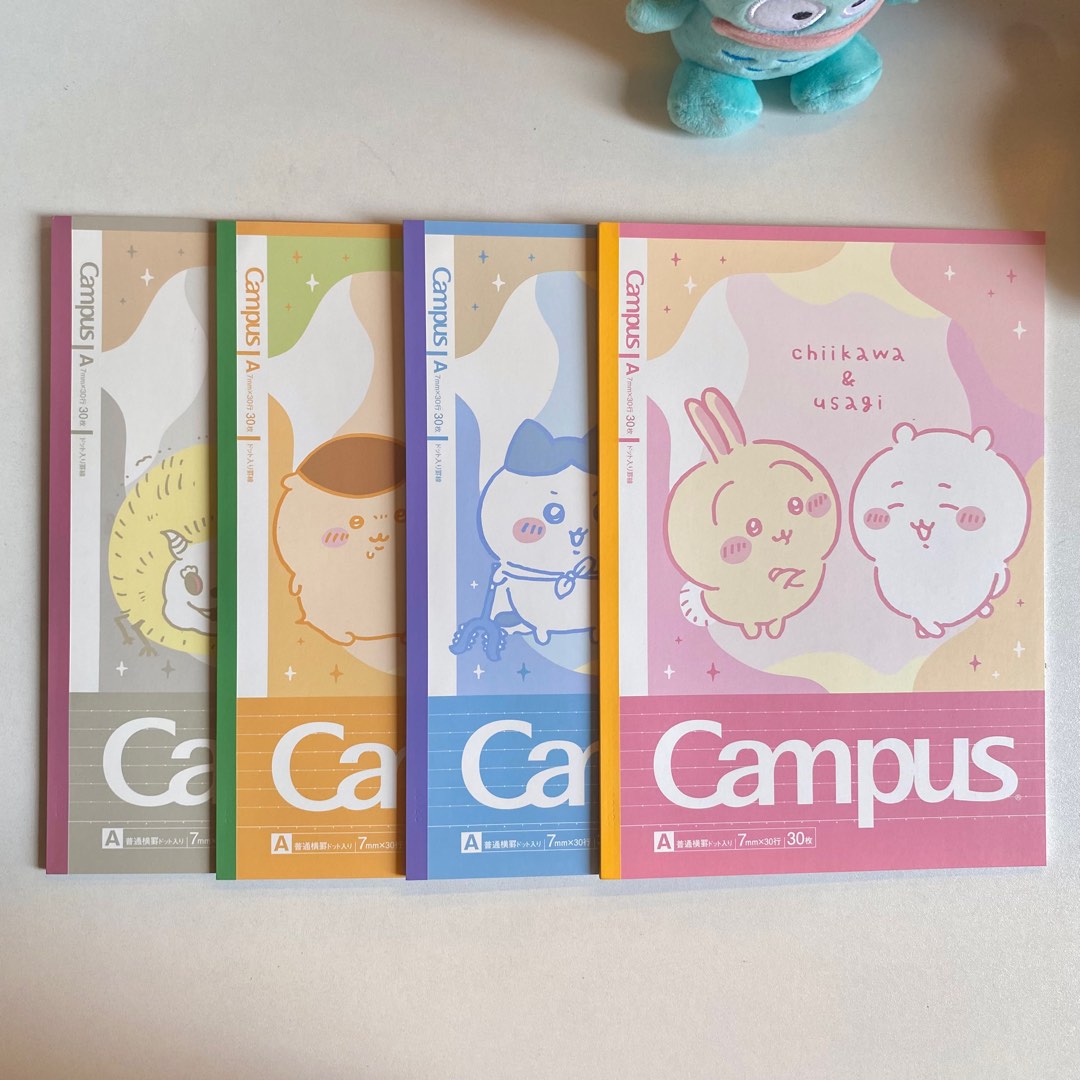 Campus Notebook Chiikawa, Hobbies & Toys, Stationary & Craft ...