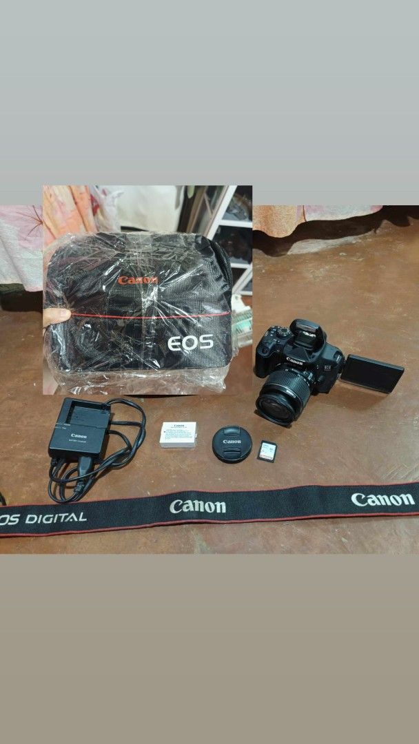 Canon 700d Touchscreeen Version 18MP DSLR Camera 18-55mm LensWith ...