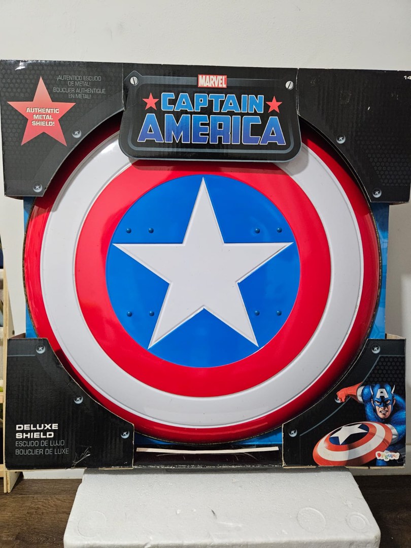 Captain America Full Size Shield, Hobbies & Toys, Toys & Games on Carousell