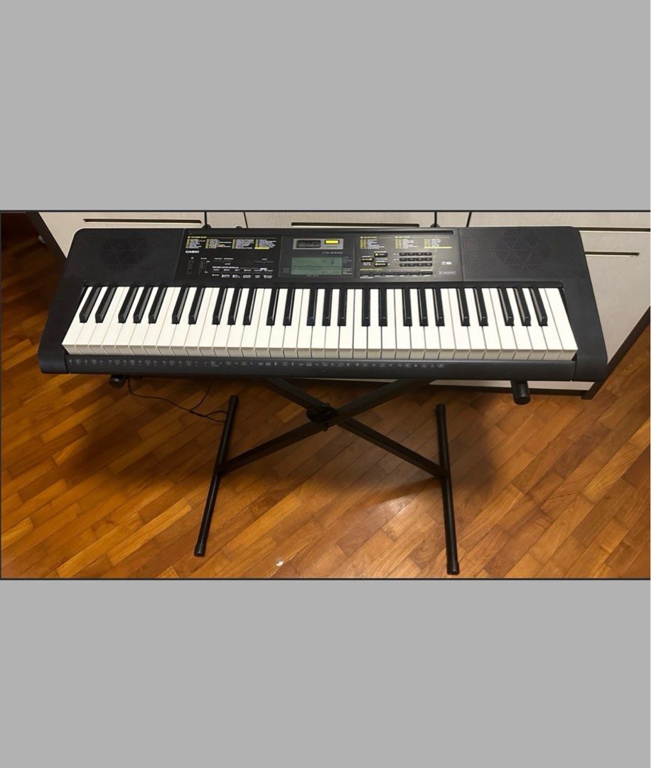 Casio Keyboard CTK 2400, Hobbies & Toys, Music & Media, Musical ...