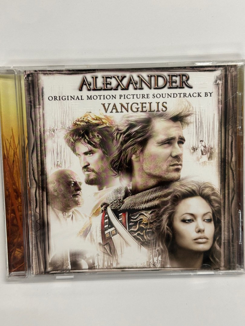 亞歷山大原聲CD。Vangelis 作品 。Alexander ost soundtrack, 興趣及遊戲, 音樂、樂器 & 配件, 音樂與 ...