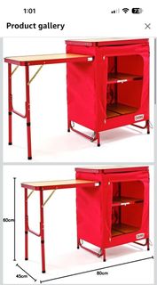 Red table For Sale | Hiking & Camping | Carousell Singapore