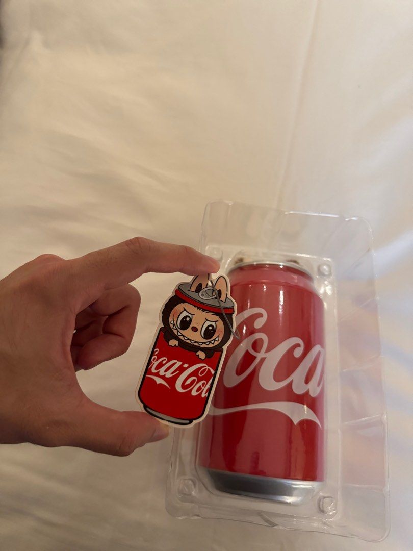 COCA-COLA labubu (SECRET) BNIB, Hobbies & Toys, Toys & Games on Carousell