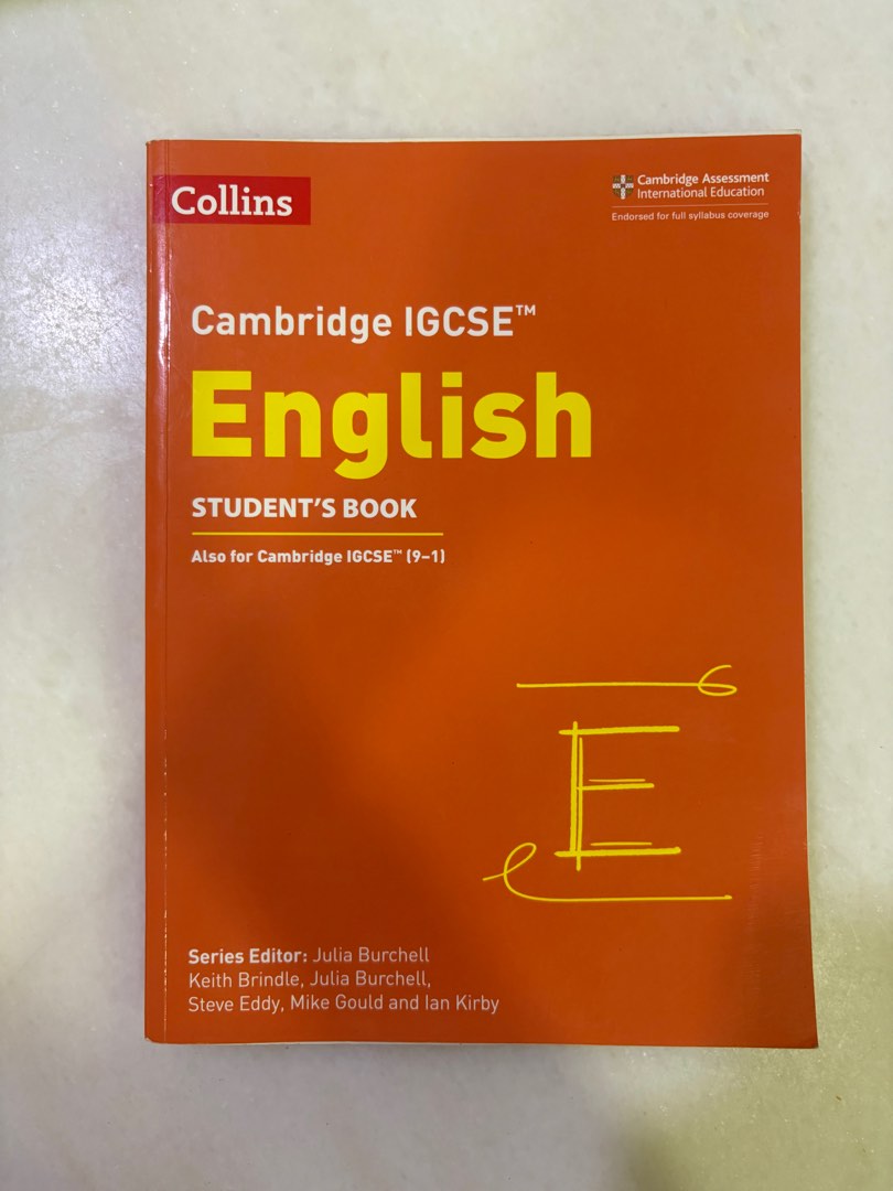 Collins igcse English student book, Hobbies & Toys, Books & Magazines ...