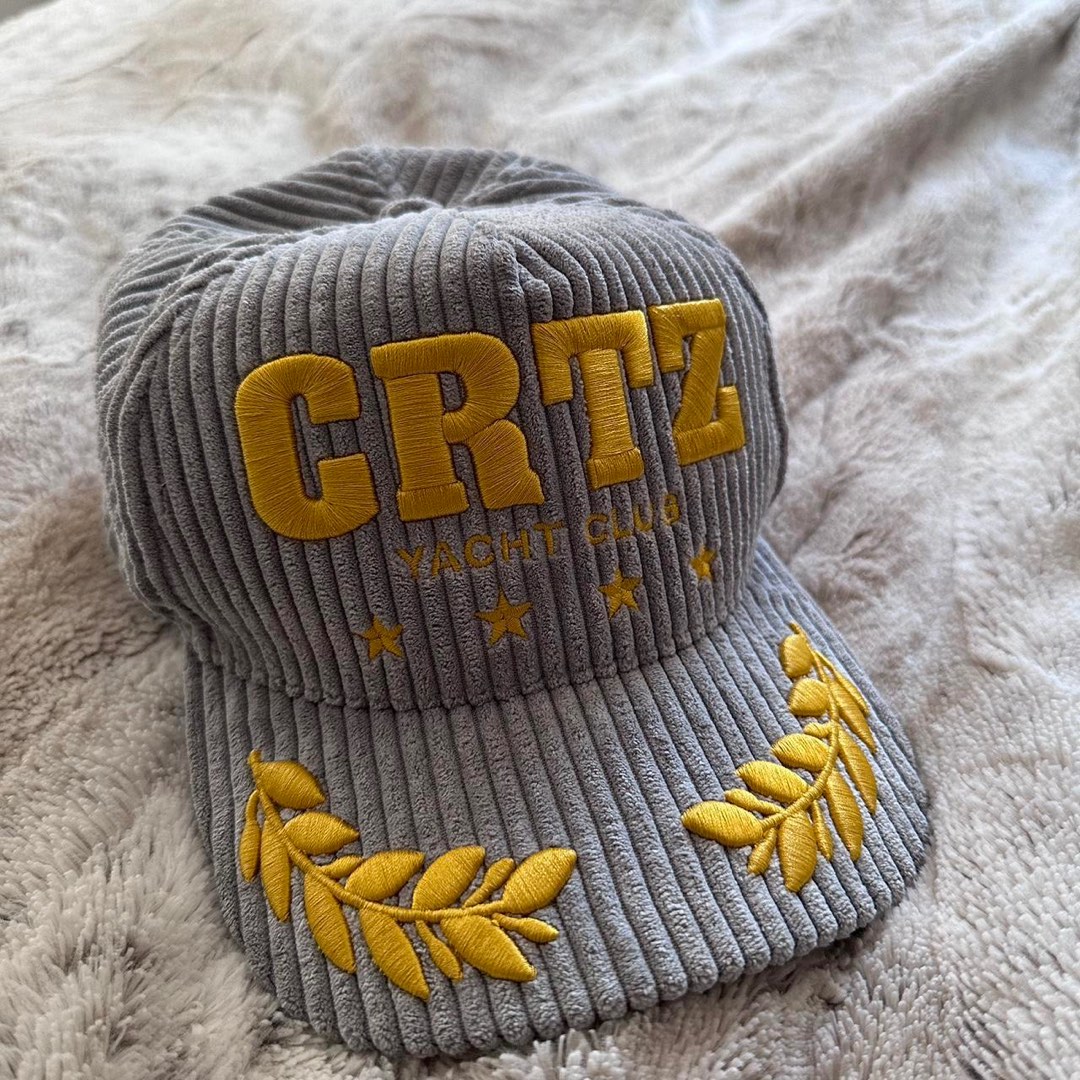 Corteiz Soho Yacht Club Ctrz Cap Grey, Men's Fashion, Watches ...