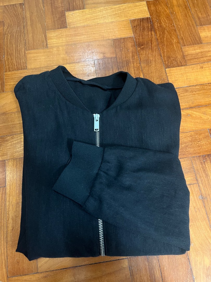 COS black linen jacket, Men's Fashion, Coats, Jackets and Outerwear on ...