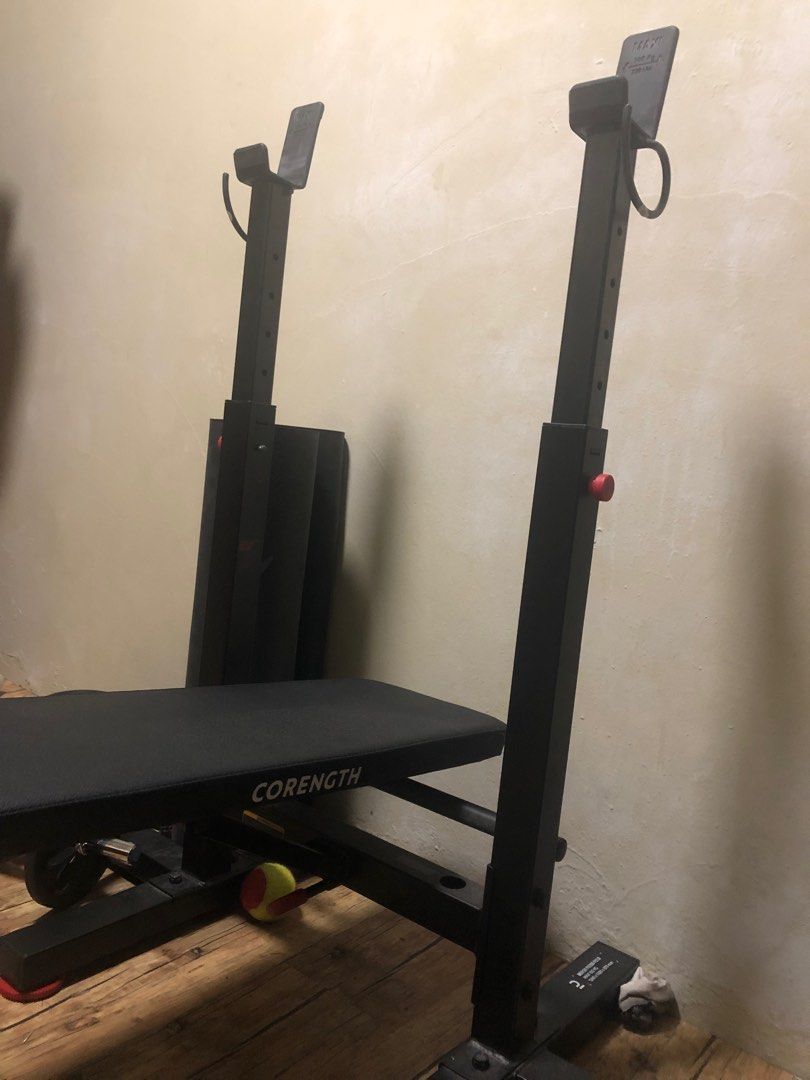 Cross Training Bodybuilding Collapsible Bench Press (Incline) - Domyos ...