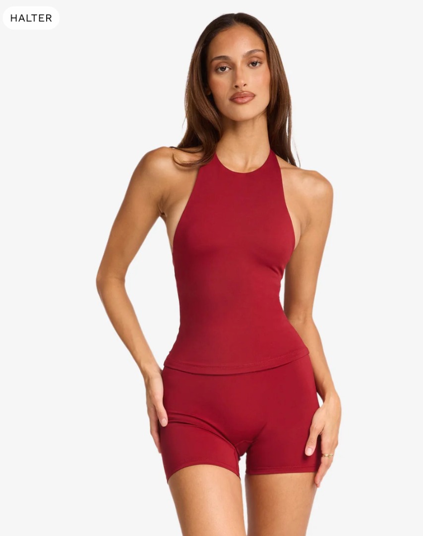 CSB Serenity Demi Tank, Women's Fashion, Activewear on Carousell