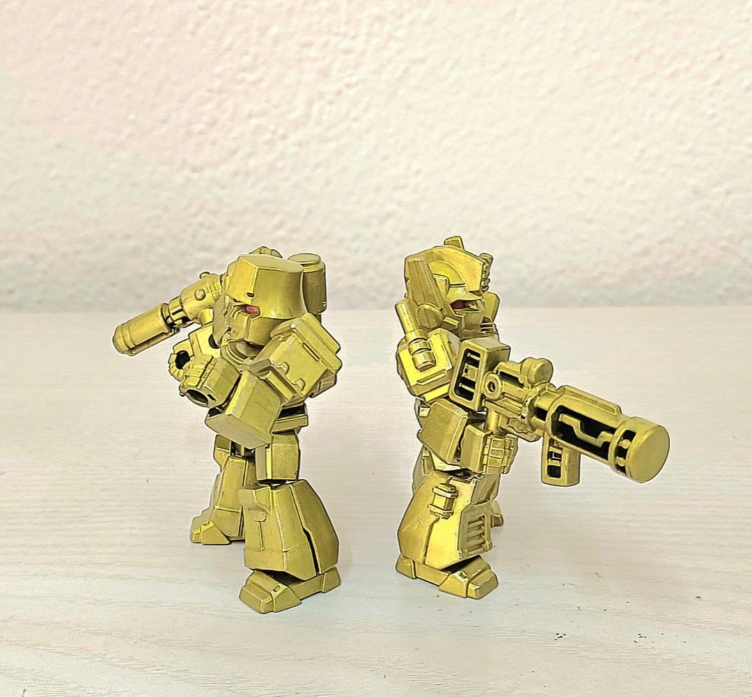 Custom Gold Painted Blokees Defender Version Transformers Limited ...