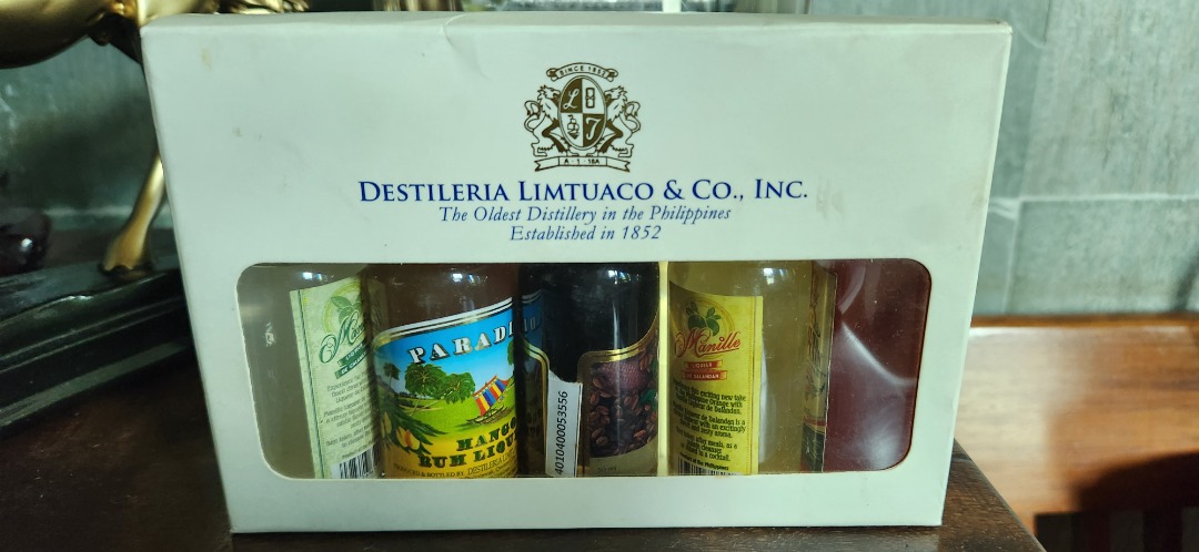 Destilieria Limtuaco Miniature Liquor Rare Collection, Food & Drinks ...