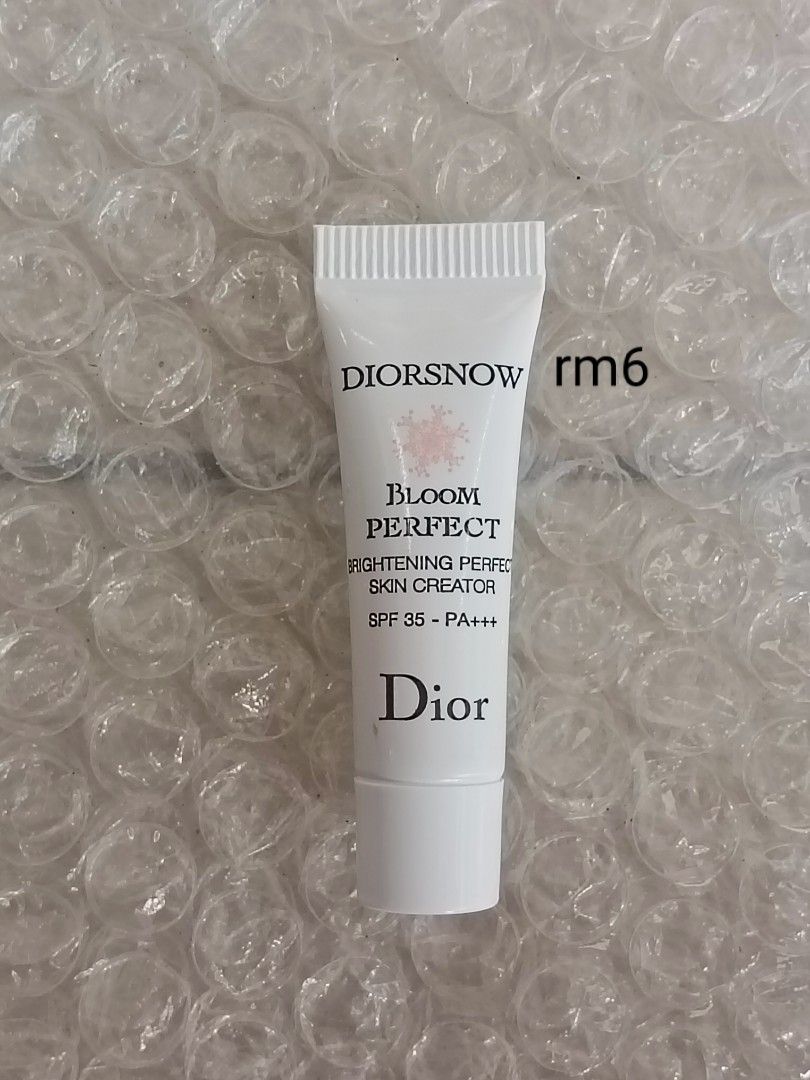 Dior 3ml diorsnow bloom perfect brightening perfect skin creator spf 35 pa+++, Beauty & Personal ...