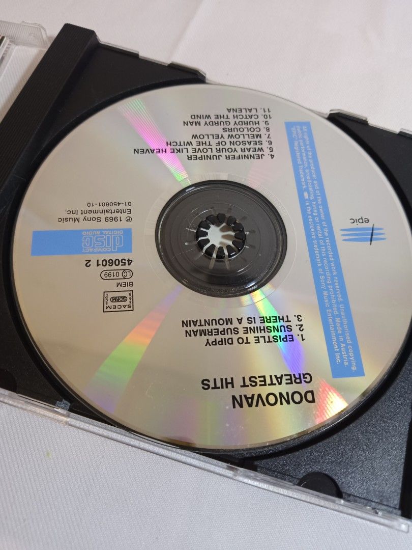 Donovan Greatest Hits CD, Hobbies & Toys, Music & Media, CDs & DVDs on ...