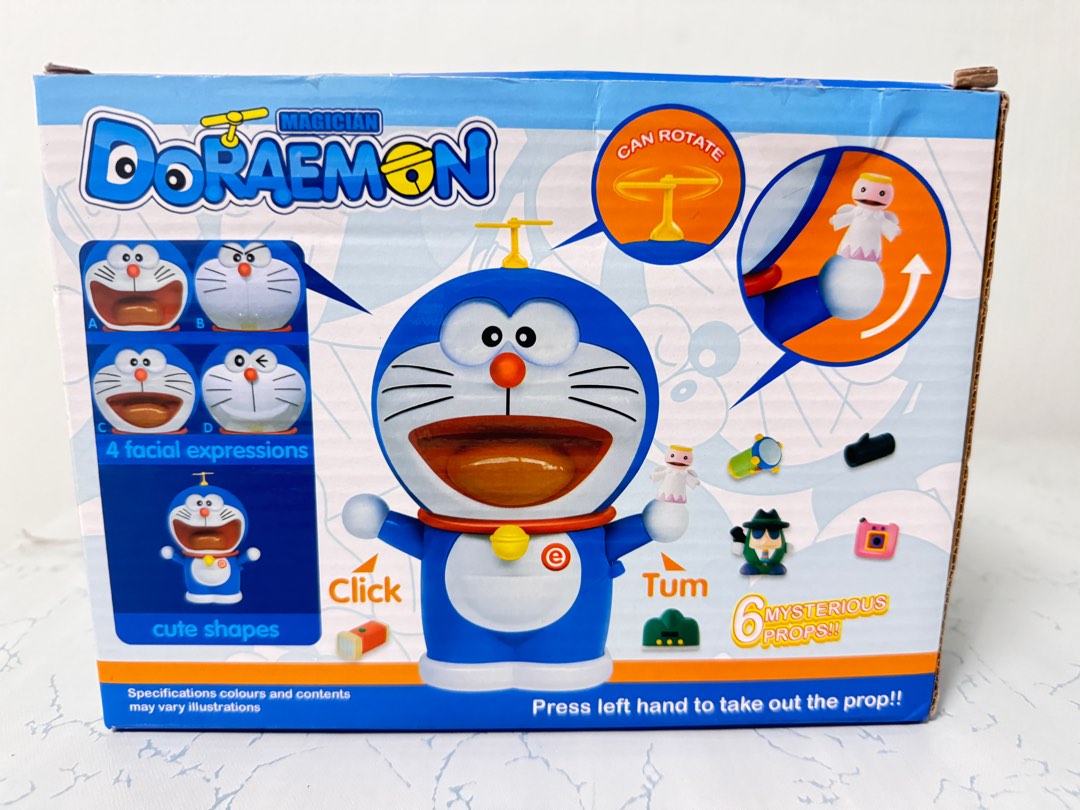 Doraemon Action Figure (changes expression), Hobbies & Toys, Toys ...