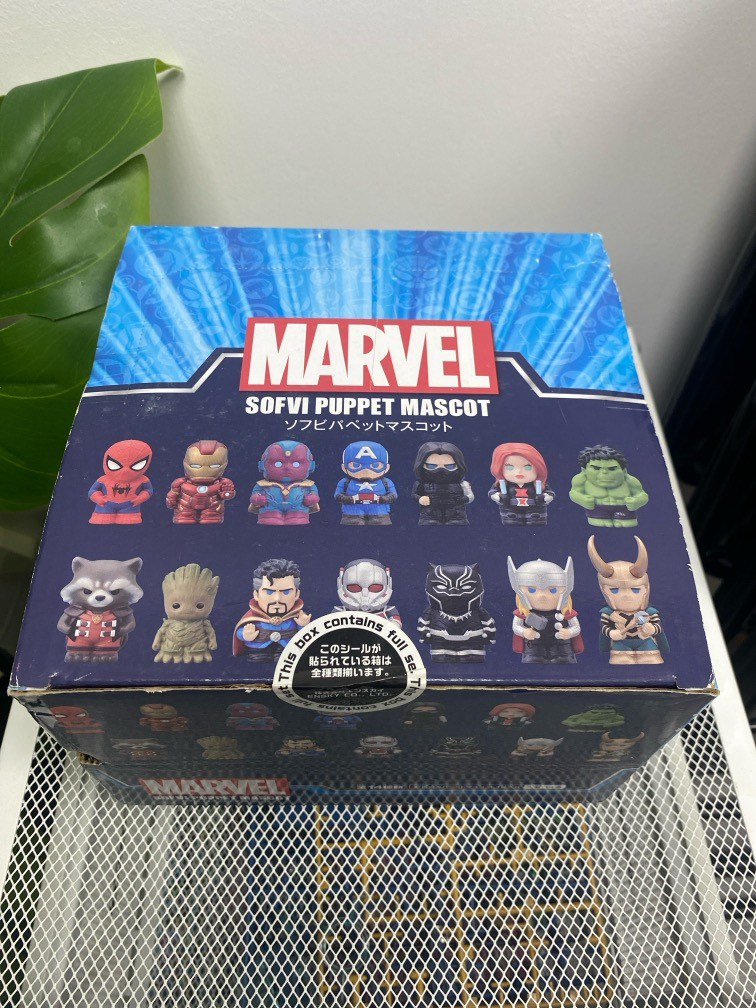 Ensky Marvel Sofvi Puppet Mascot Marvel手指頭公仔, 興趣及遊戲, 玩具 & 遊戲類 - Carousell