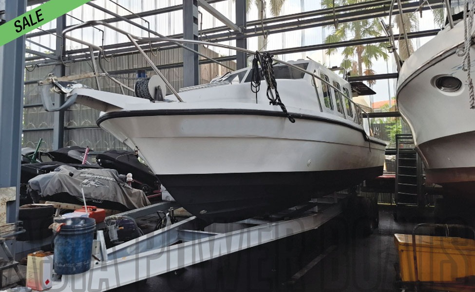 EXCLUSIVE! CHEAP AND GOOD! 35ft Cabin Cruiser with OBM aircon, genset ...