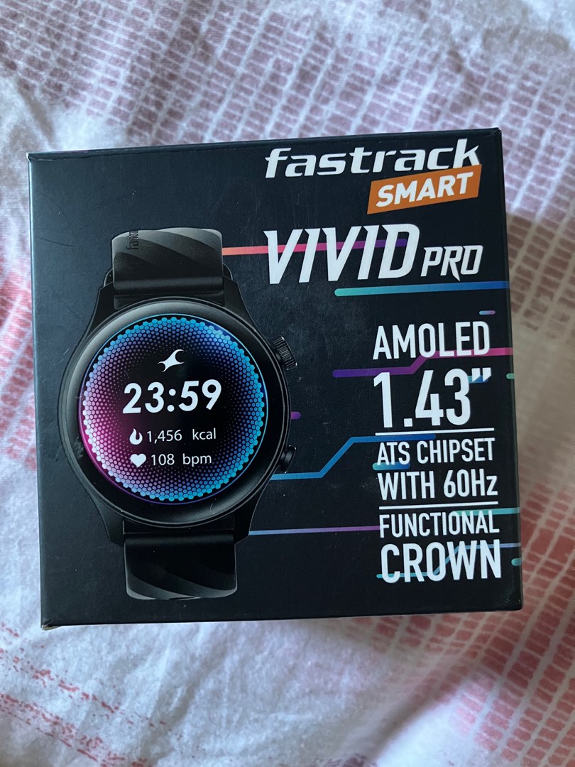 Fastrack Vivid Pro Smart Watch, Mobile Phones & Gadgets, Wearables ...