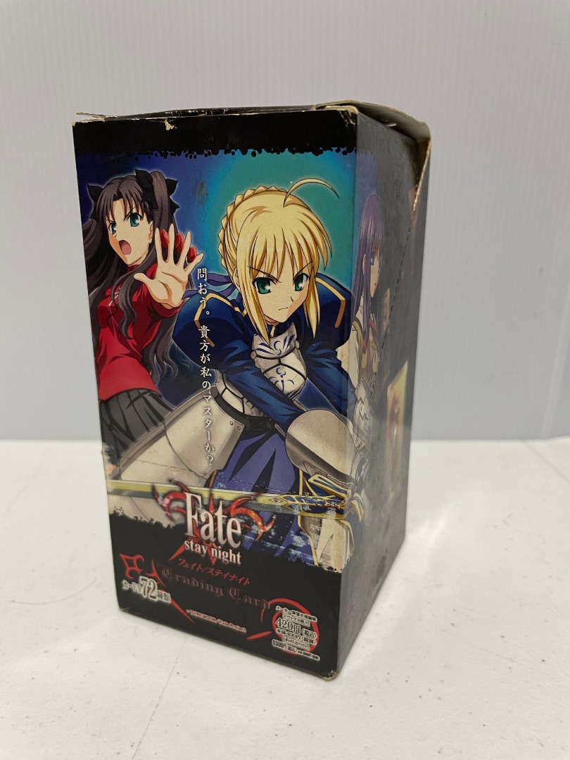 Fate Stay Night Trading Cards BOX - Loose Cards, Hobbies & Toys, Toys ...