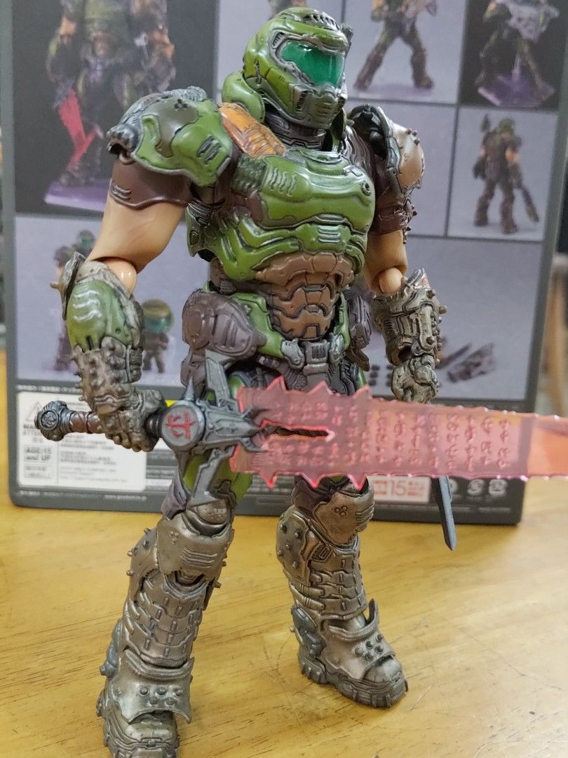 Figma Doom Slayer Figure, Hobbies & Toys, Toys & Games on Carousell